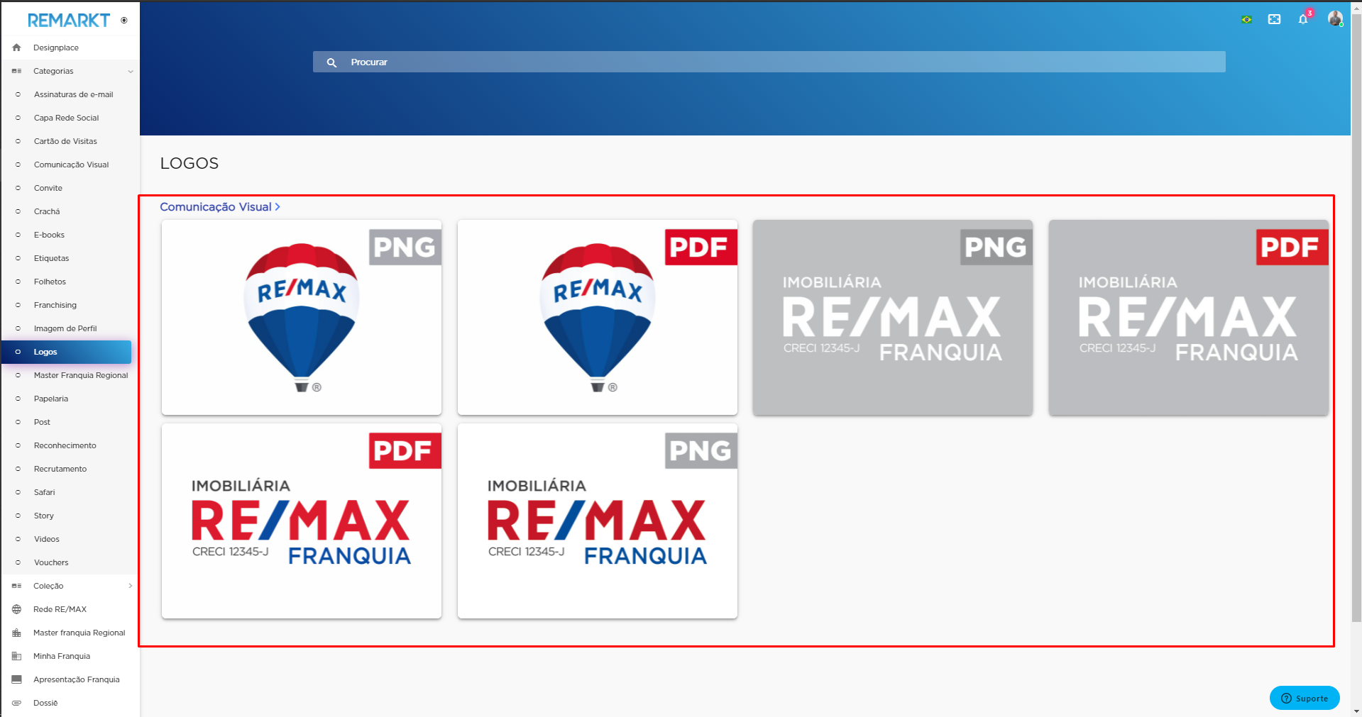 Como baixar os logos da sua franquia – REMARKT