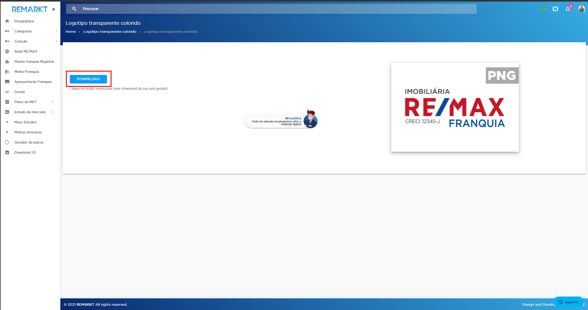 Como baixar os logos da sua franquia – REMARKT