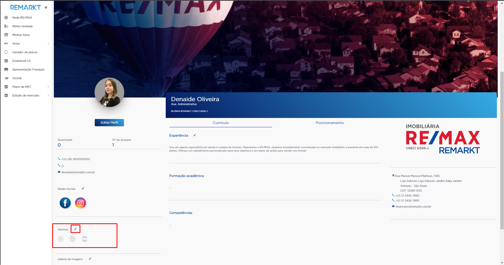 Como montar o Perfil Ideal – REMARKT